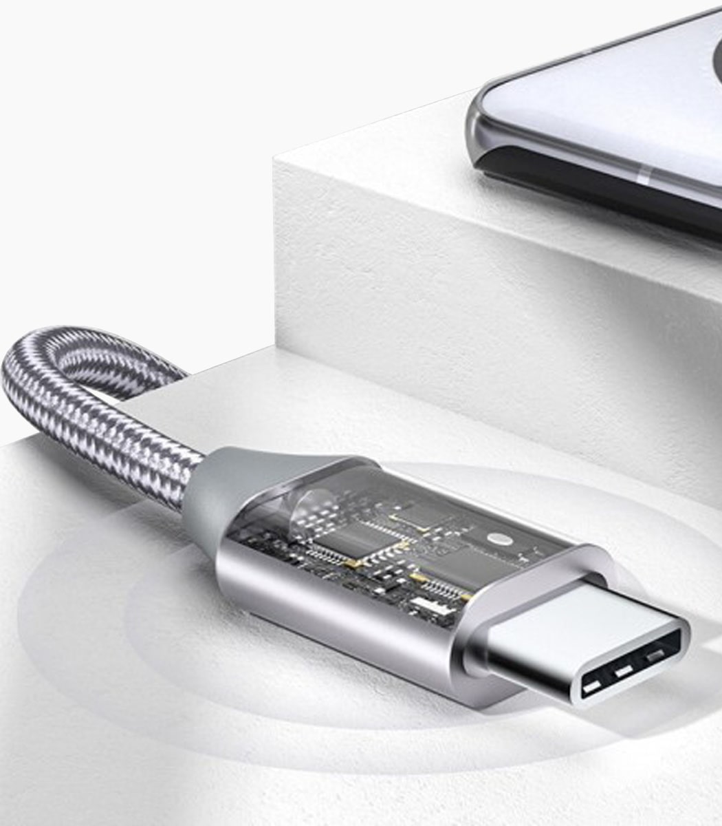 کابل Type-C به Type-C کیو سی وای مدل QCY-DC01 | میجیتال